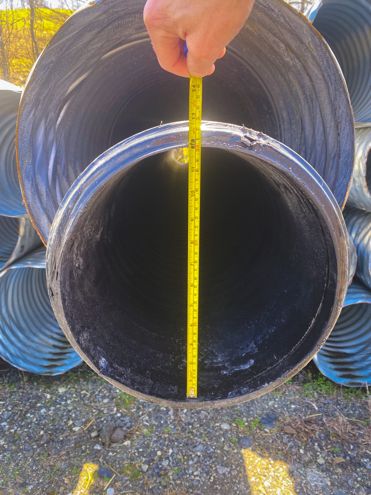 Measuring Culvert Pipes - Plastic & Metal - Lyon Metal Roofing and Home ...